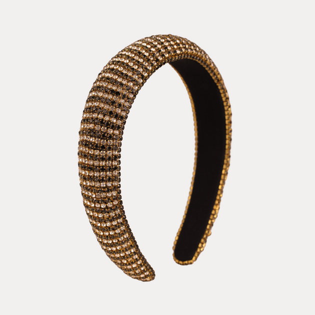 Daria Headband - Brown Crystal | BuDhaGirl